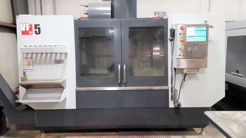 Used HAAS VF5 Vertical Machining Center 4053