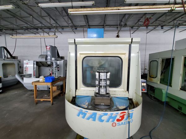Used SAEILO MACH3 Horizontal Machining Center #4425