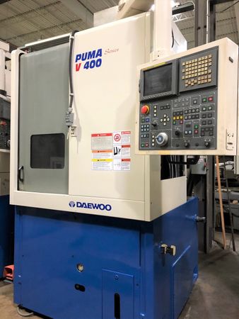 Used DOOSAN PUMA V400 CNC Lathe 4297