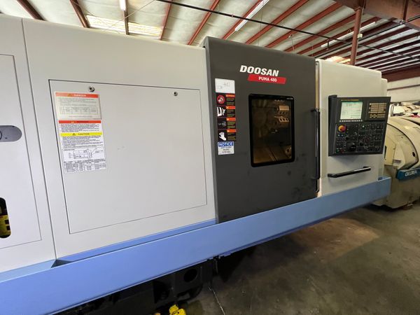 Used DOOSAN PUMA 480 CNC Lathe #5086