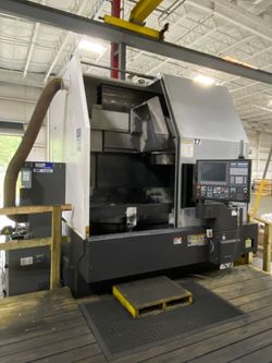 Used OKUMA GENOS L250E CNC Lathe 3821