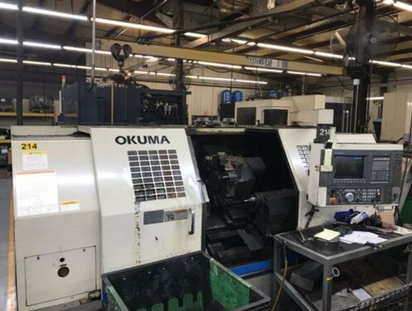 Used OKUMA LB400 CNC Lathe #4826