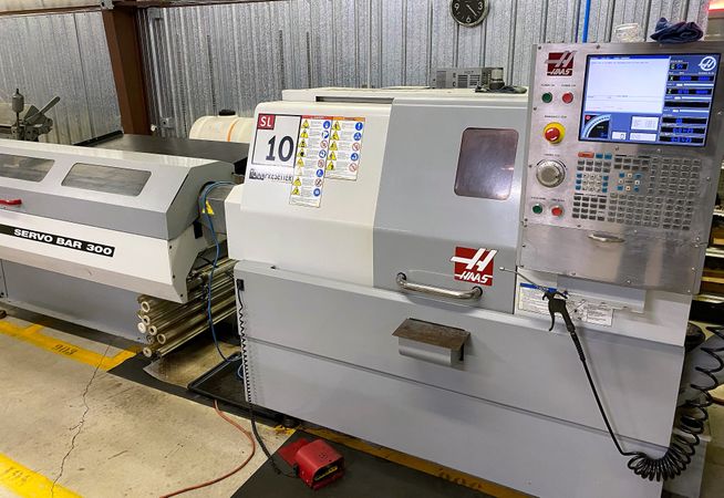 Used HAAS SL10 CNC Lathe #4712
