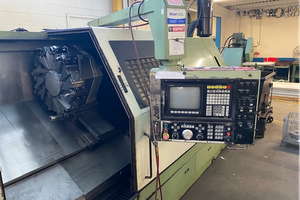Used OKUMA GENOS L250 CNC Lathe 3821