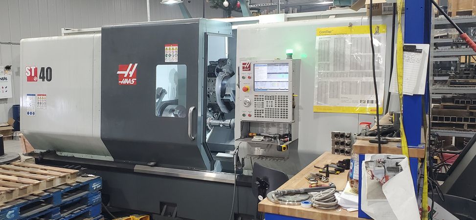Used HAAS ST40 CNC Lathe #5100
