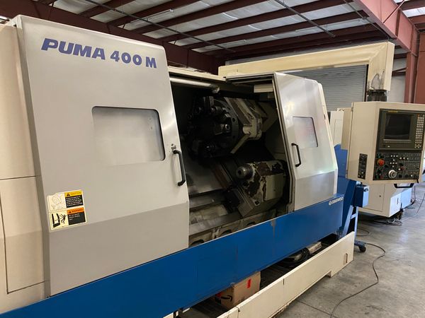 Used DOOSAN PUMA 400MB CNC Lathe 4547