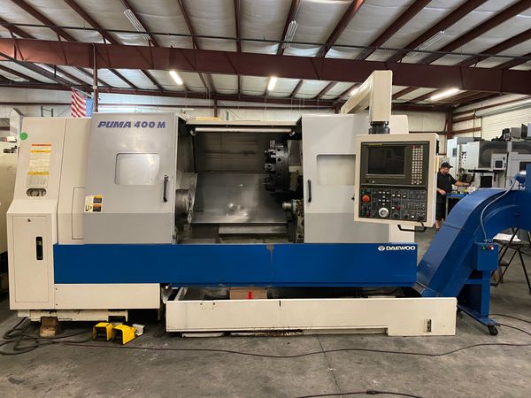Used DOOSAN PUMA 400MB CNC Lathe #4547