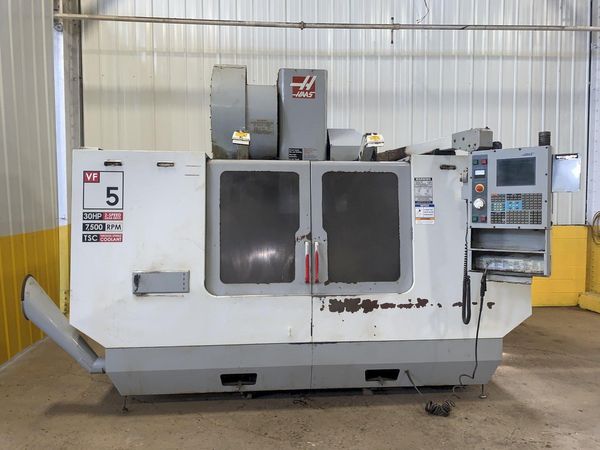 Used HAAS VF5-50 Vertical Machining Center #5962