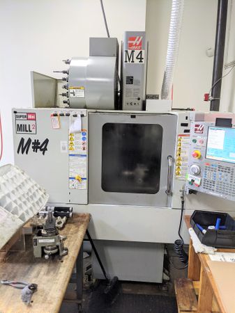 Used HAAS SUPER MINI MILL 2 Vertical Machining Center #5912