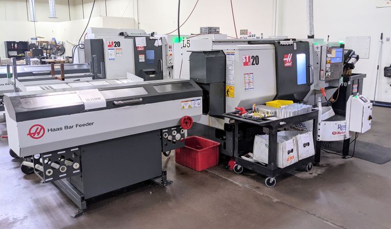 Used HAAS ST20 CNC Lathe #5923