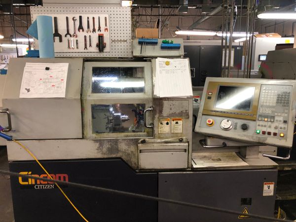 Used CITIZEN L20 CNC Lathe #5799
