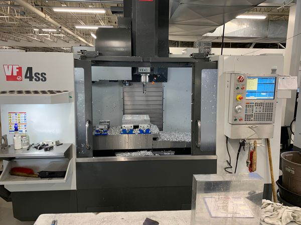 Used HAAS VF4SS Vertical Machining Center #5698