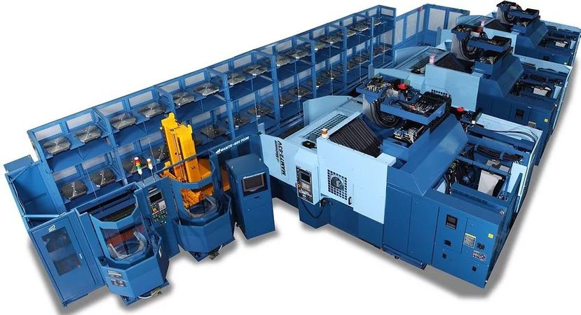 Used MATSUURA MAM 72-63V PC18 FMS Vertical Machining Center 6569