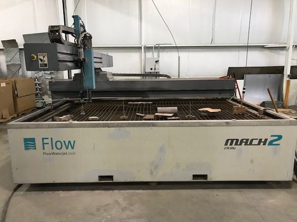 Used FLOW MACH 2 Waterjet 6577
