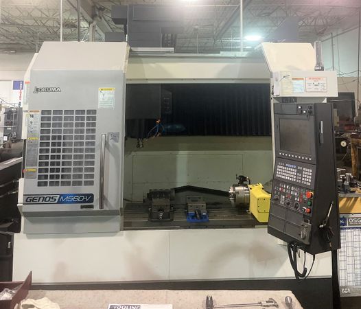 Used OKUMA GENOS M560V Vertical Machining Center #6532