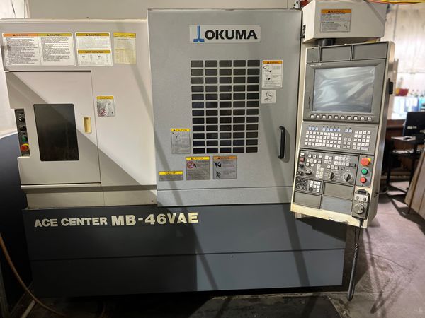Used OKUMA MB46VAE Vertical Machining Center #7178