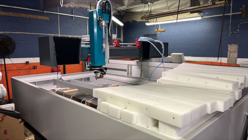 Used FLOW MACH 200 4020 Waterjet 7024