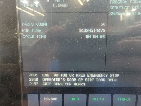 Used DOOSAN DNM4500S Vertical Machining Center 7689