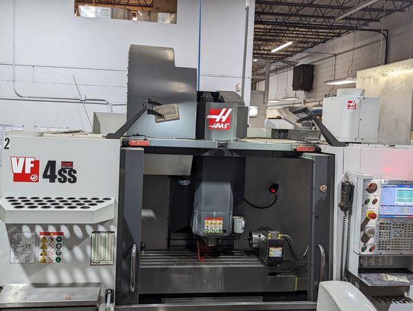 Used HAAS VF4SS Vertical Machining Center #7685