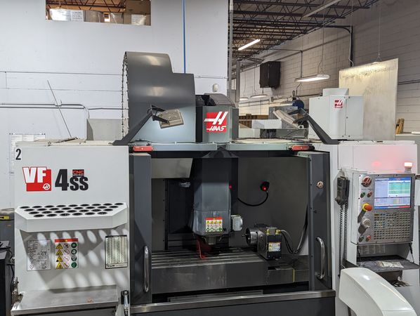 Used HAAS VF4SS Vertical Machining Center 7685