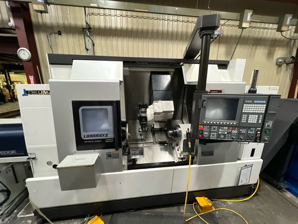 Used OKUMA LB3000EXBBMYW CNC Lathe #7701