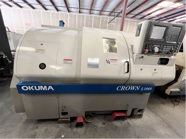 Used OKUMA CROWN 762S-BB CNC Lathe #3339