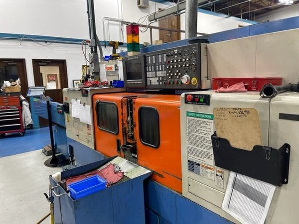 Used MAZAK MULTIPLEX 610 CNC Lathe 6889