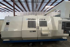 Used OKUMA LB25 CNC Lathe 3557