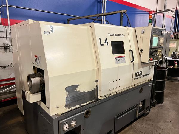 Used TAKISAWA EX108 CNC Lathe #6668
