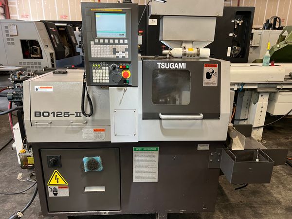 Used TSUGAMI B0125 II CNC Lathe #6398
