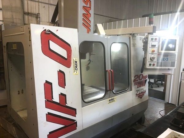 Used HAAS VF0 Vertical Machining Center 7599