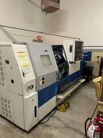 Used DAEWOO PUMA 200LMSA CNC Lathe 7421