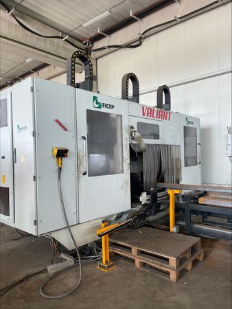 Used FICEP 453 VB CNC DRILLING & SAWING LINE Vertical Machining Center 7437