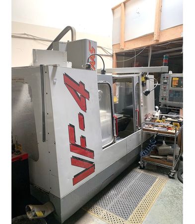 Used HAAS VF4 Vertical Machining Center 7224