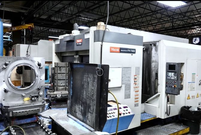Used MAZAK FH7800 Horizontal Machining Center 7440