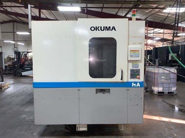 Used OKUMA MA40HA Horizontal Machining Center #7482