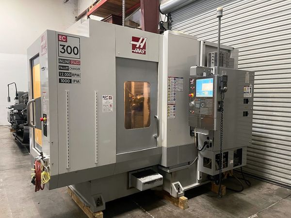 Used HAAS EC300 Horizontal Machining Center 7329