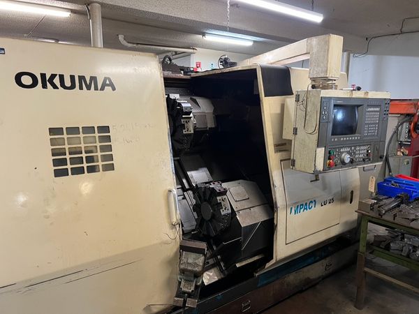 Used OKUMA LU25 CNC Lathe 7231