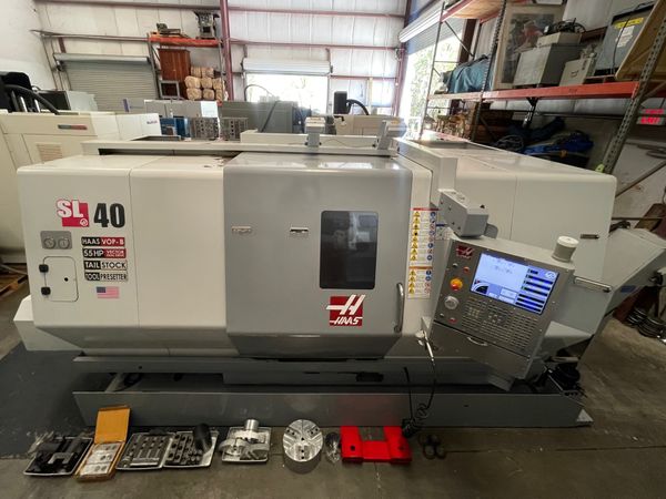 Used HAAS SL40T CNC Lathe #8210