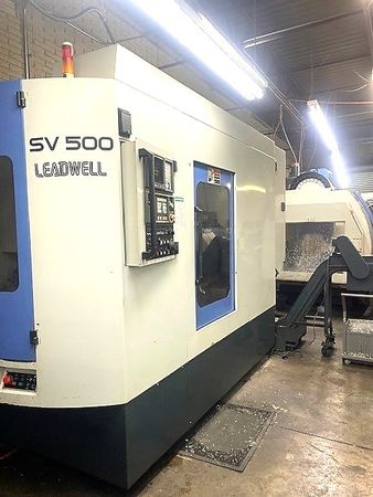 Used LEADWELL SV500 Vertical Machining Center #8244