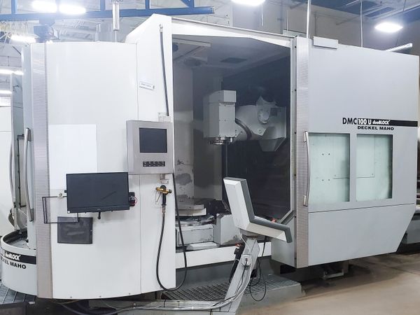 Used DMG DMC 100 U DUOBLOCK Horizontal Machining Center #8830
