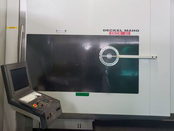 Used DMG DMC 125 U LS5 Horizontal Machining Center #8780