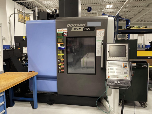 Used DOOSAN DVF 5000 Vertical Machining Center #8709