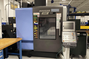 Used DOOSAN DVF 5000 Vertical Machining Center #8709
