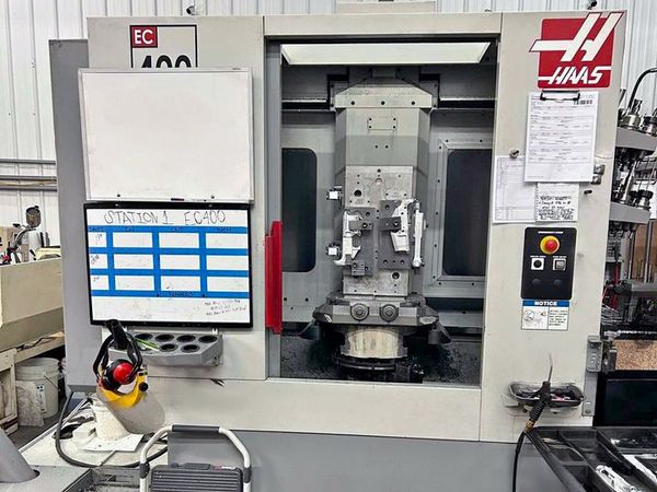Used HAAS EC400PP Horizontal Machining Center #9490