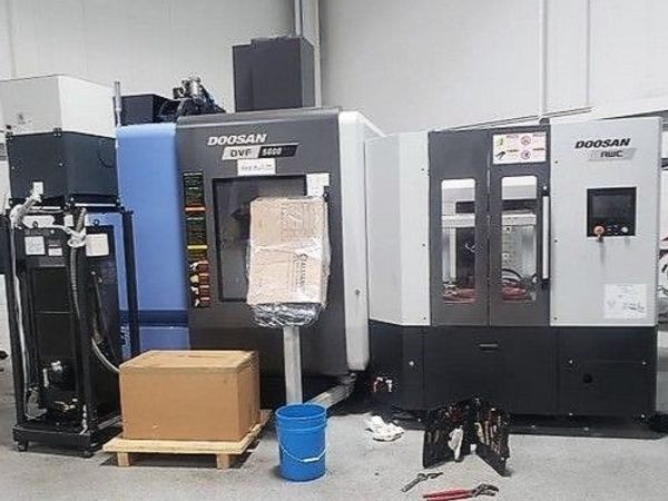 Used DOOSAN DVF 5000 Vertical Machining Center #7942