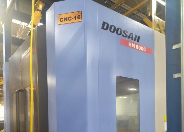 Used DOOSAN HM8000 Horizontal Machining Center 7974