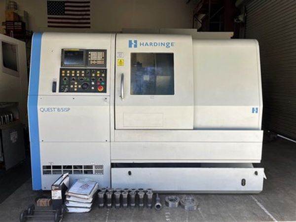 Used HARDINGE QUEST8-51SP CNC Lathe #7946
