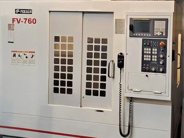 Used FEELER FV760 Vertical Machining Center #5301