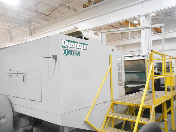 Used QUANTUM Q2000V Vertical Machining Center #5839